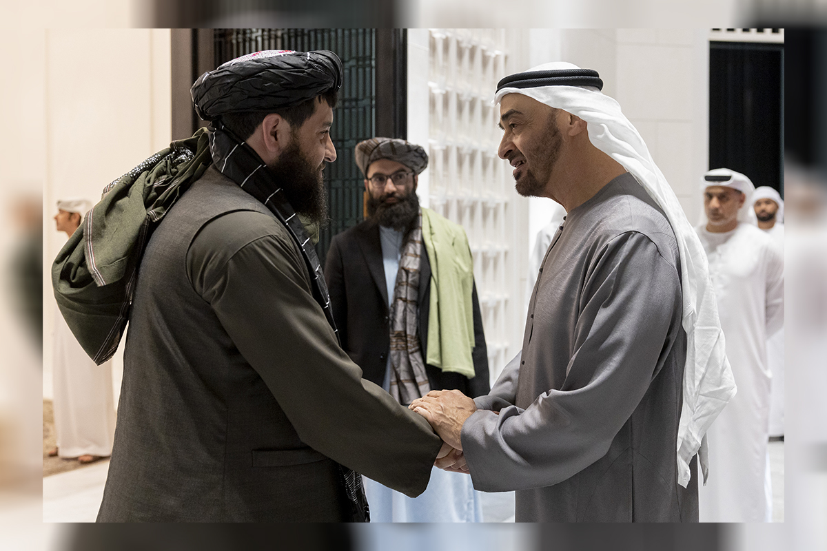 President His Highness Sheikh Mohamed bin Zayed receives acting Defence ...