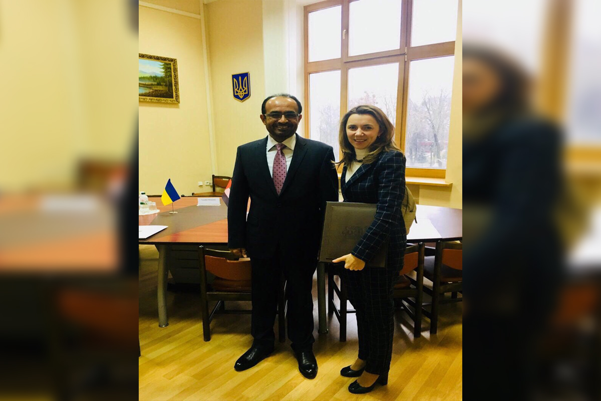 MoFAIC || News || UAE Ambassador meets Ukraine's Deputy Minister of ...