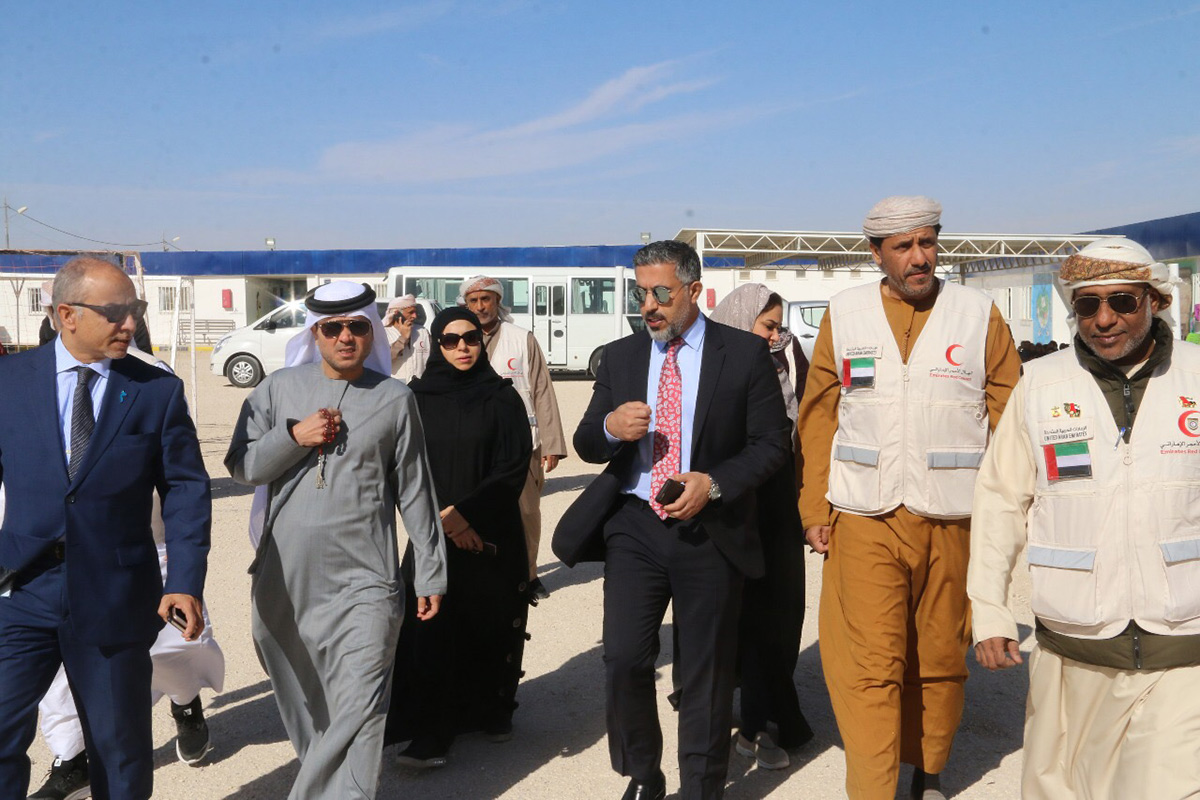 MoFAIC || News || UAE Embassy in Jordan oversees distribution of 1,000 ...