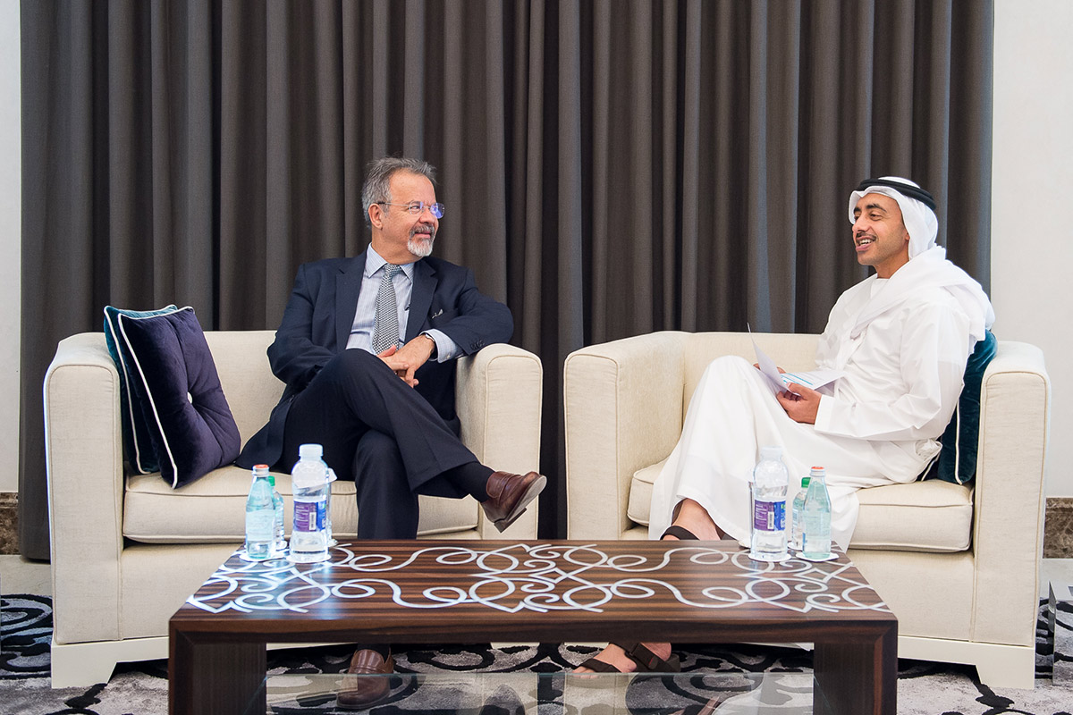 MoFAIC || News || H.H. Sheikh Abdullah bin Zayed receives Brazilian ...
