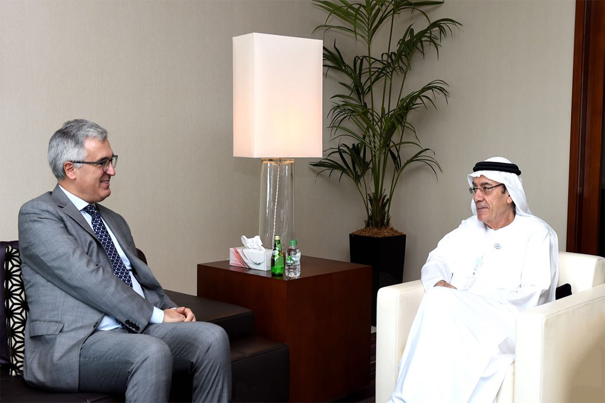 MoFAIC || News || Zaki Nusseibeh receives Italian Ambassador to UAE