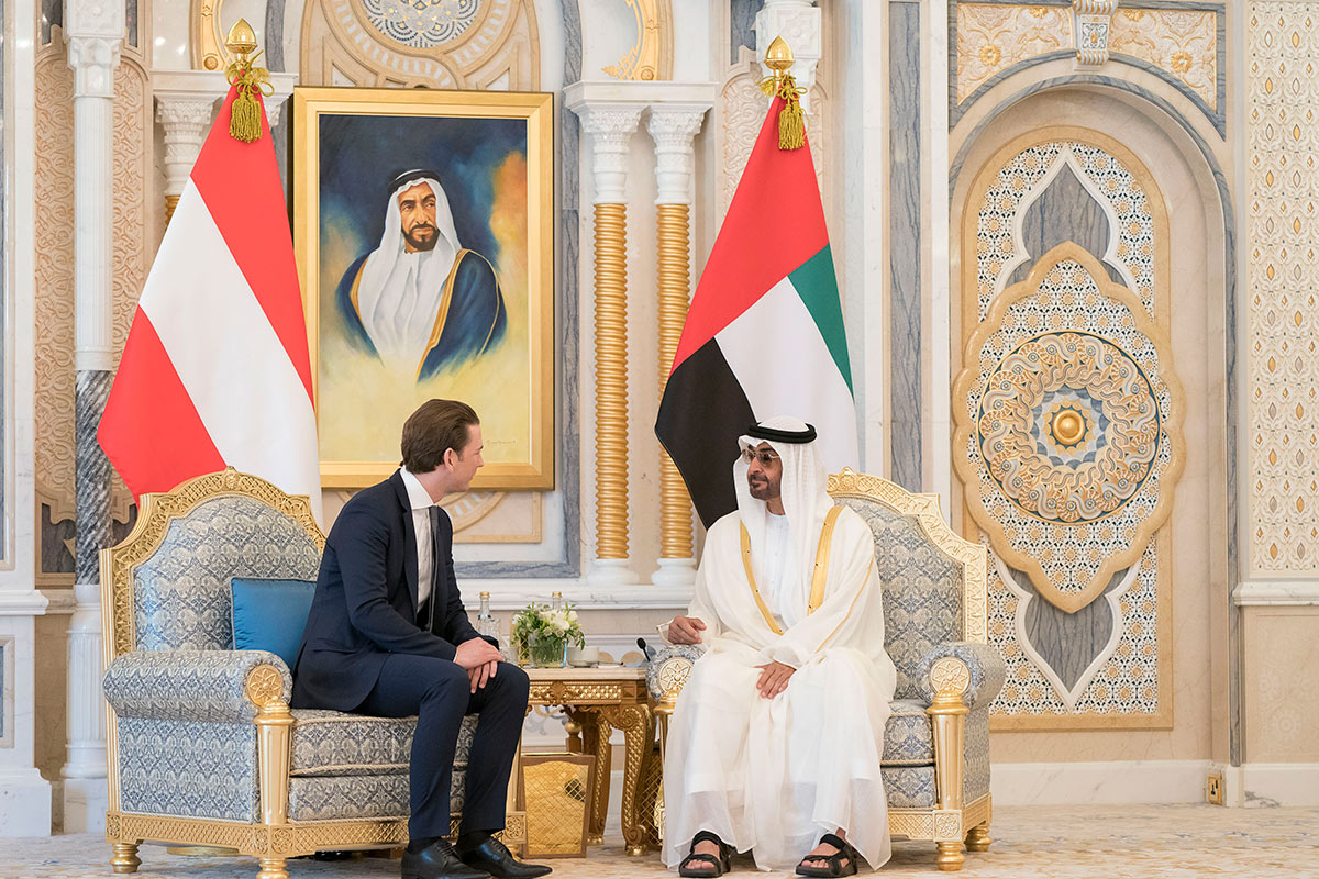 MoFAIC || News || His Highness Sheikh Mohamed bin Zayed, Austrian ...