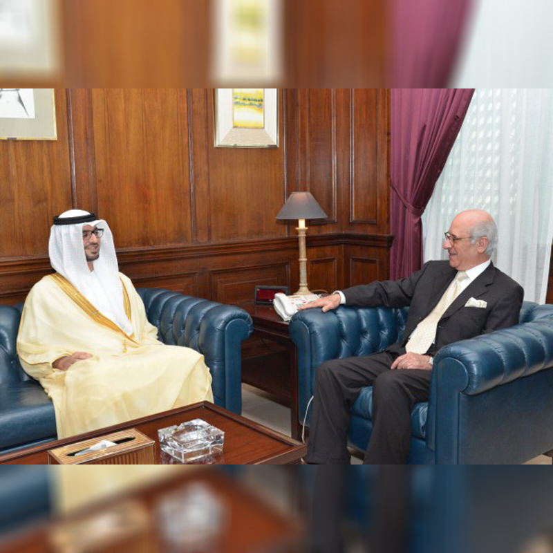 MoFAIC || News || UAE Ambassador meets Bahrain's Cabinet Affairs Minister