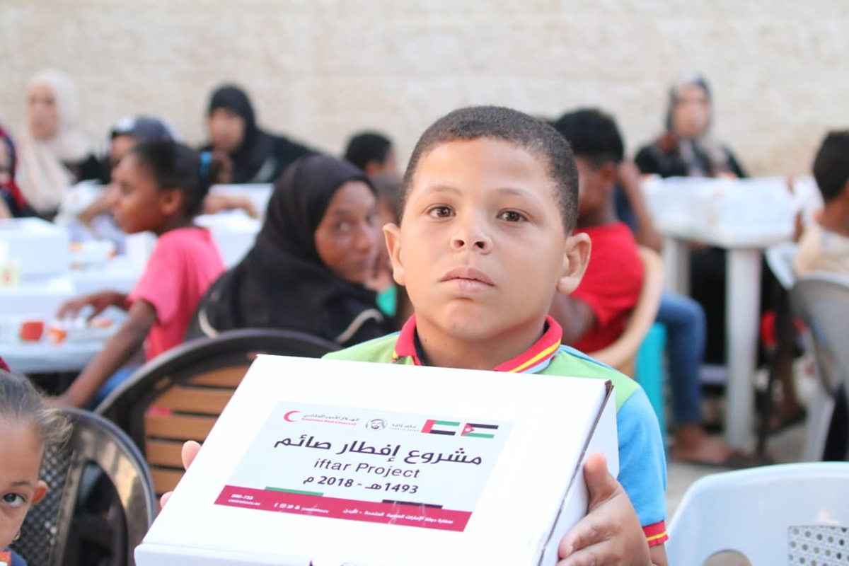 MoFAIC || News || UAE Embassy in Jordan implements iftar project