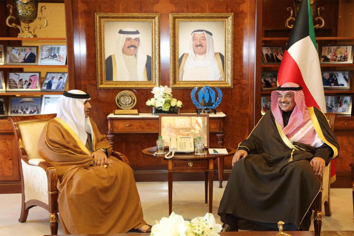 MoFAIC || News ||Kuwait FM receives credentials of new UAE envoy