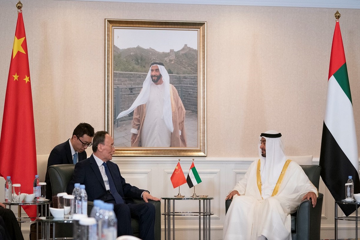 His Highness Sheikh Mohamed bin Zayed meets Chinese VP.