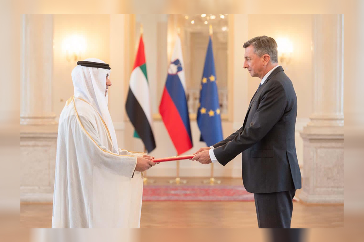 UAE Non-Resident Ambassador presents credentials to President of Slovenia