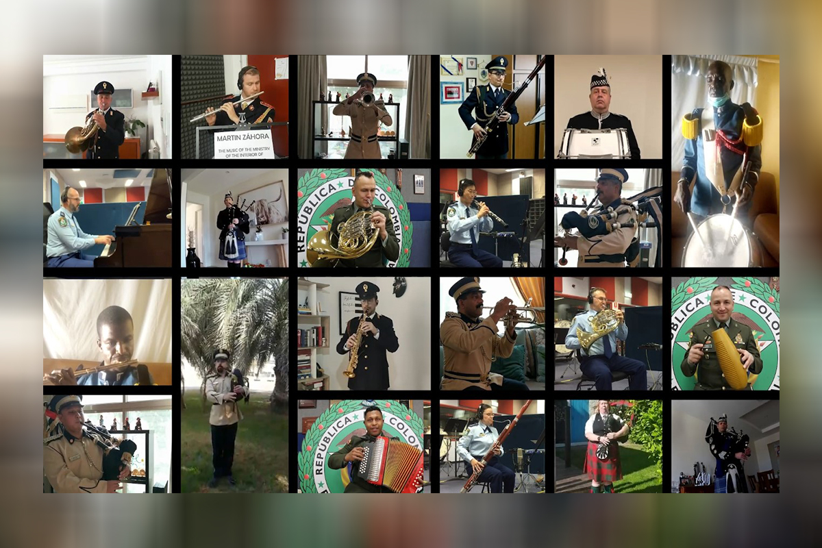 26 countries together in honour of Frontline Heroes around World