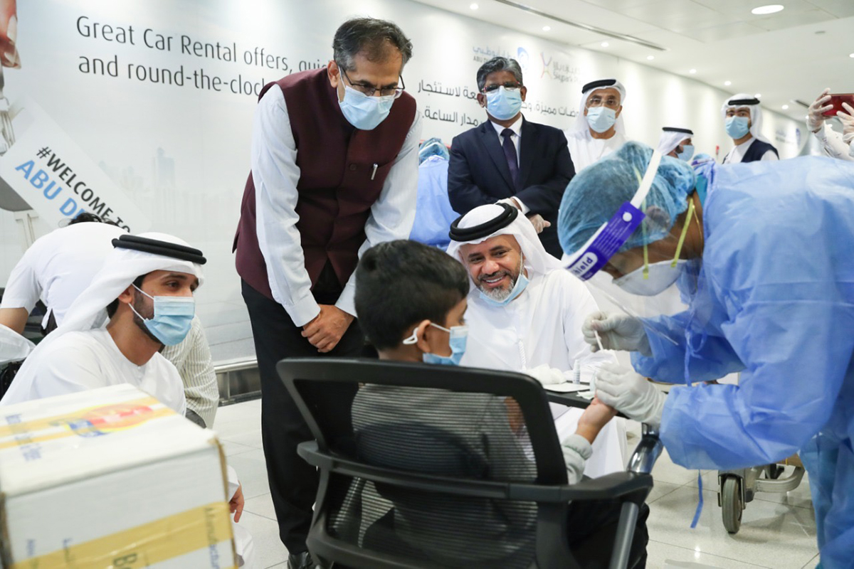 MoFAIC facilitates two flights carrying 350 Indian nationals from UAE.