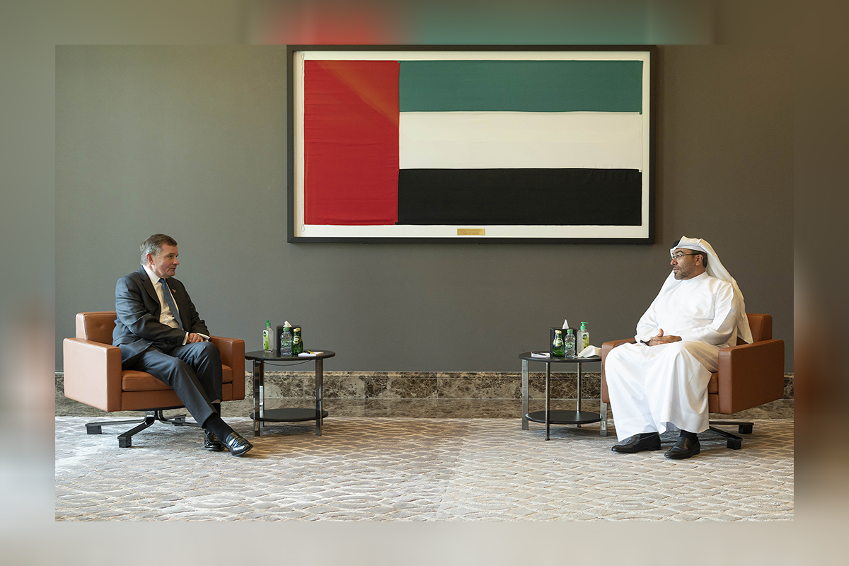 Ahmed Al Sayegh receives delegation of UK-UAE All-Party Parliamentary Group