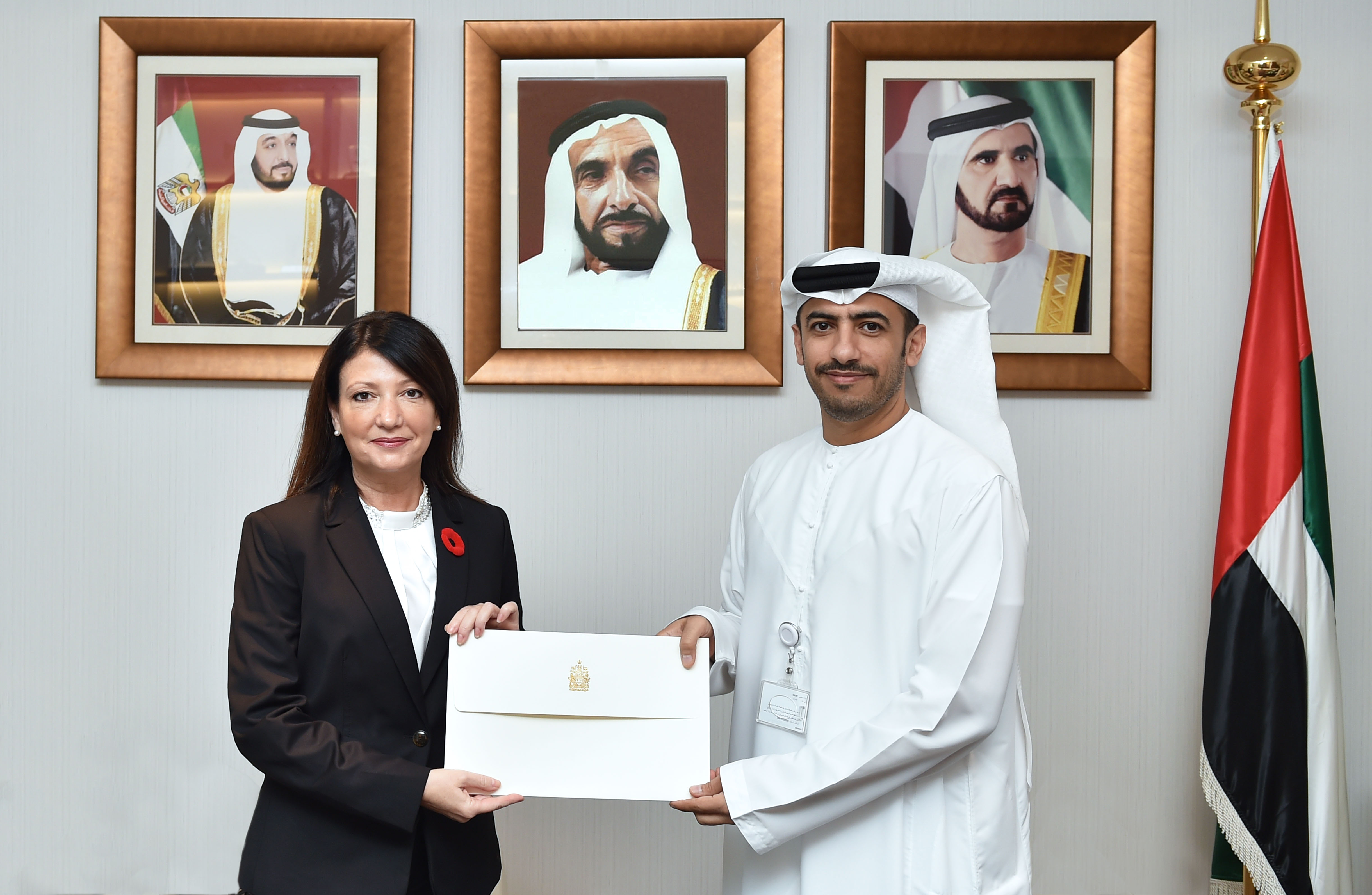 MoFAIC receives a copy of the credentials of the new Ambassador of ...