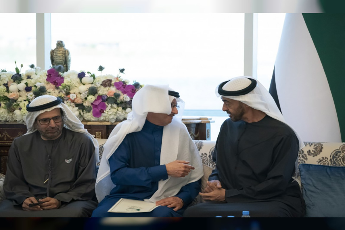 His Highness Sheikh Mohamed bin Zayed receives OIC Secretary-General.
