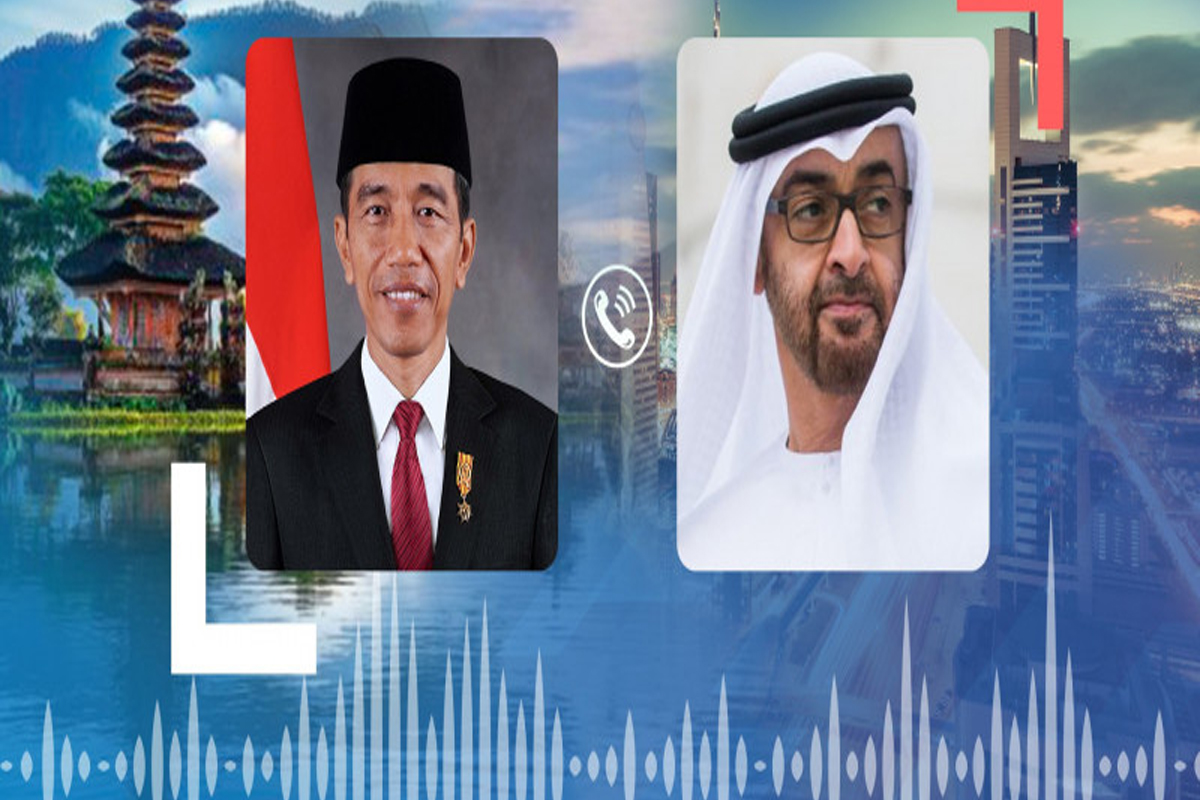 His Highness Sheikh Mohamed bin Zayed Al Nahyan receives phone call ...