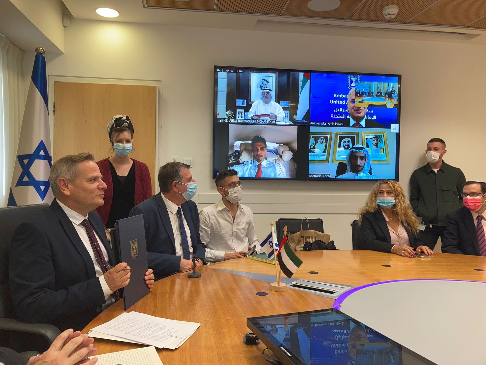 UAE, Israel sign MoU on mutual recognition of vaccination certificates