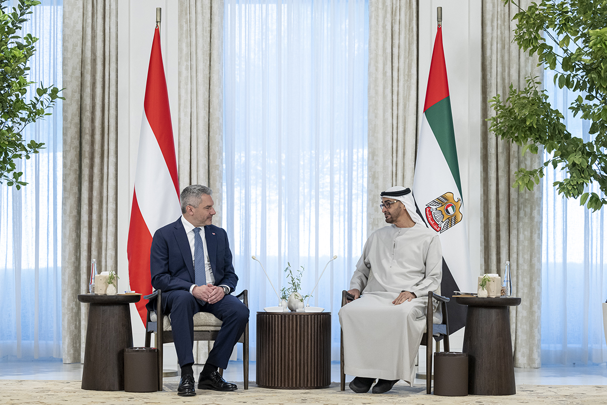 UAE President and Austrian Chancellor discuss bilateral relations and ...